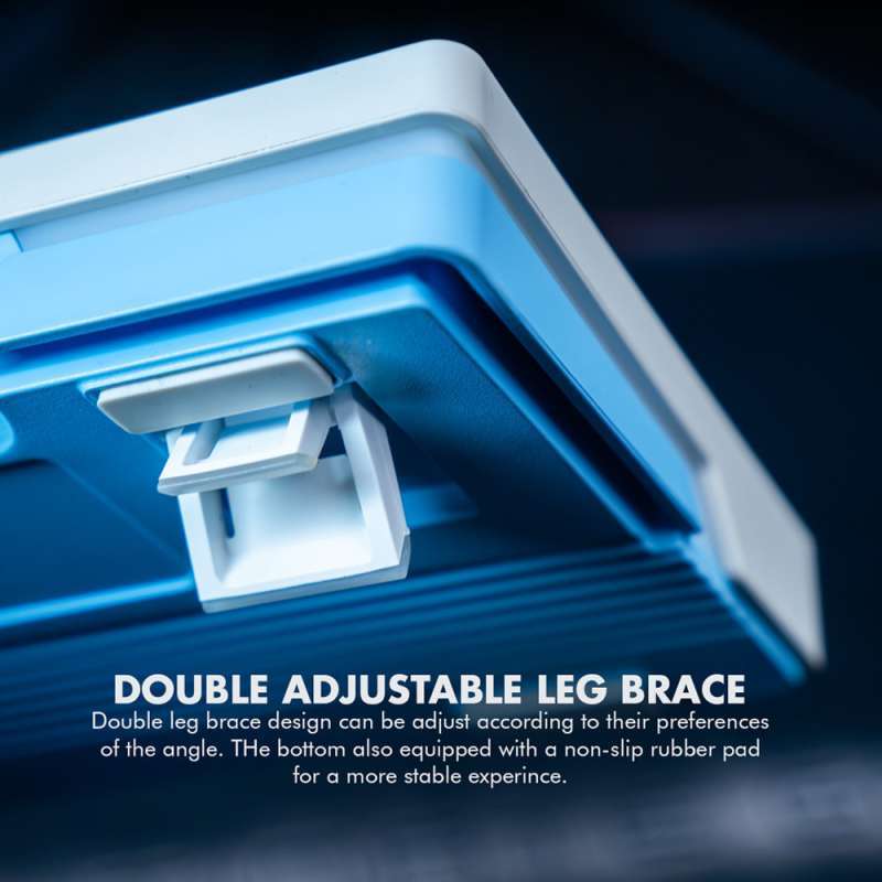 Promo Armaggeddon Mechanical Keyboard Gmk 100 Triple Mode Bluetooth Rgb ...
