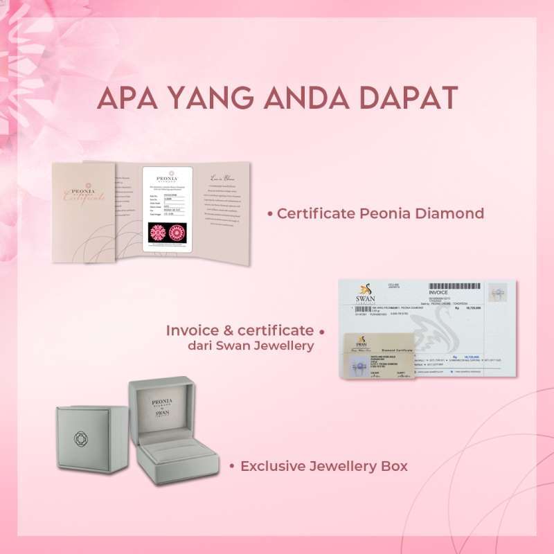 Jual Cincin Berlian Peonia Diamond Sla1122l20 - By Swan Jewellery Di ...