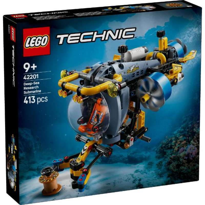 Promo LEGO Technic 42201 Deep-sea Research Submarine (413 Pieces ...