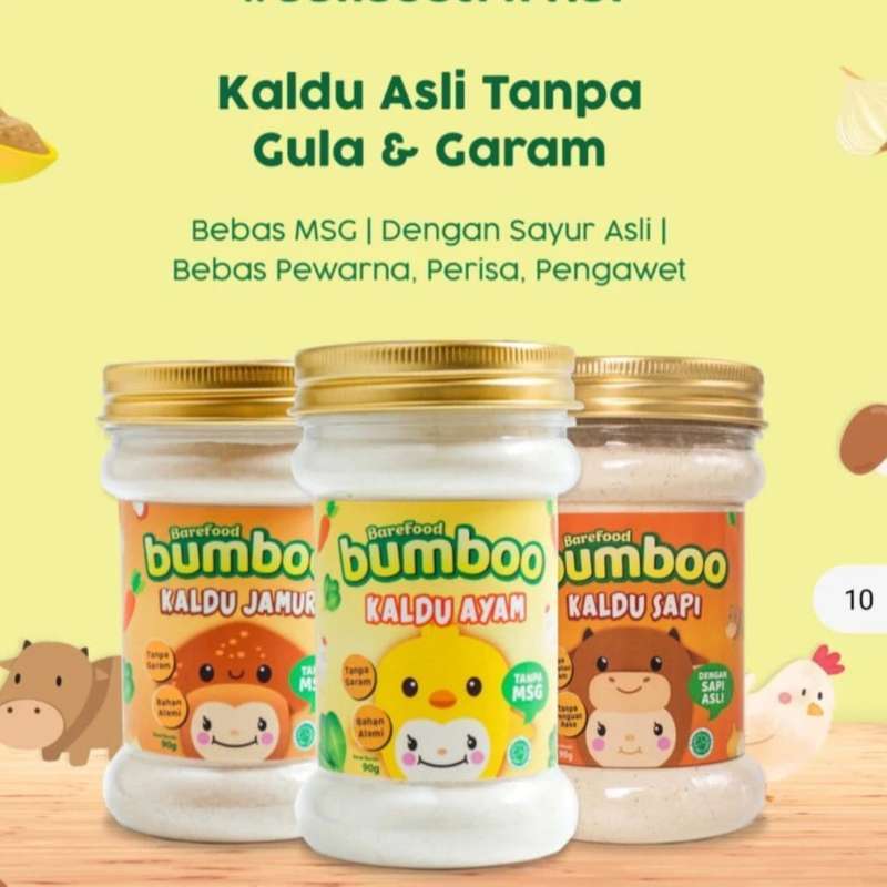 Jual Bumboo Kaldu Ayam, Sapi & Jamur Asli - Kaldu Mpasi Anak Tanpa Msg ...