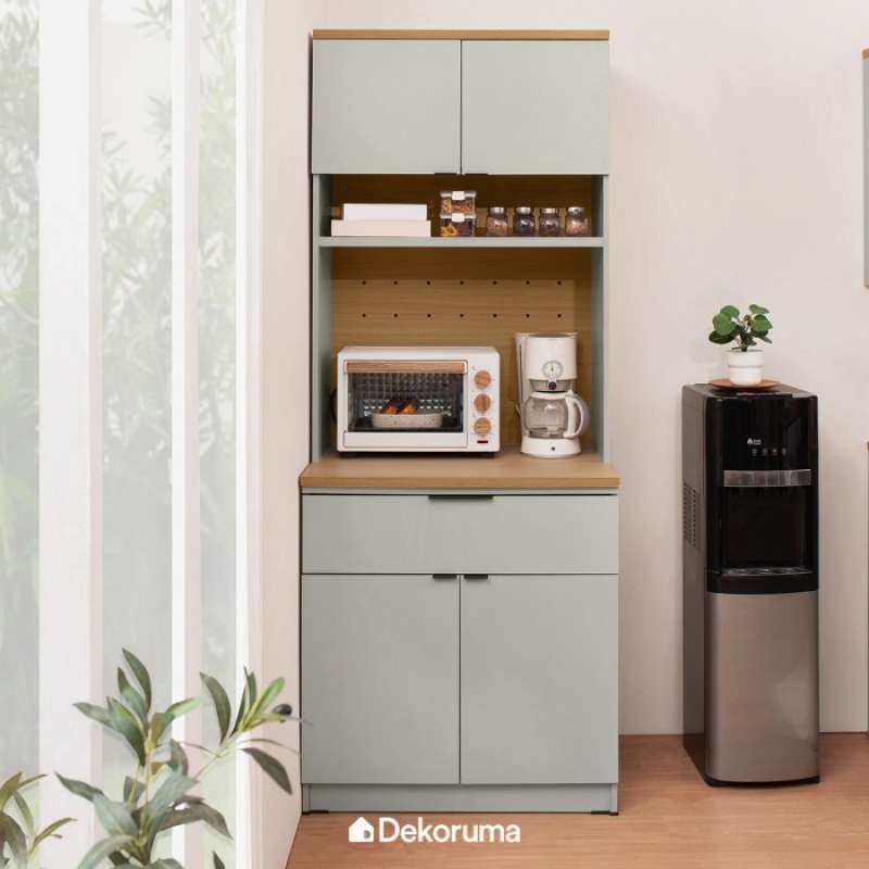Promo Dekoruma Kiya Lemari Kabinet Dapur / Kitchen Cabinet Tinggi 80cm ...