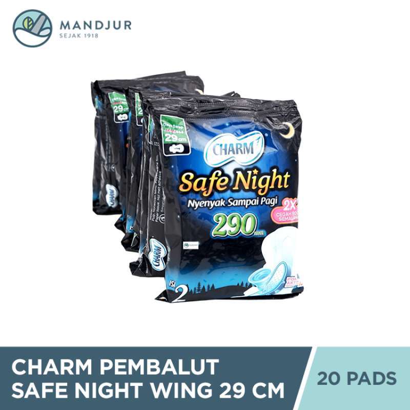 Charm Safe Night Renceng Gratis Ongkir 🔥 Harga Murah Mei 2025