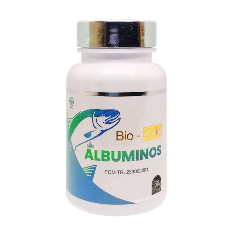 Promo Kapsul Albuminos Bio Gold Ekstrak Ikan Gabus Albumin Asli Ikan ...