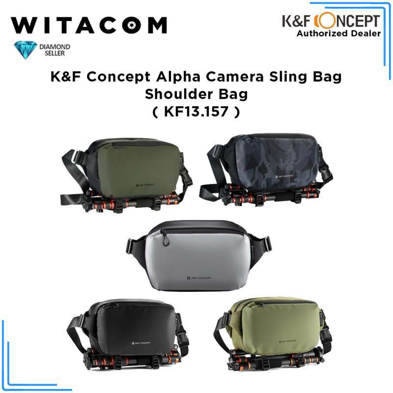 Jual Witacom - Knf K&f Concept Alpha Camera Sling Bag 10l Shoulder Bag ...
