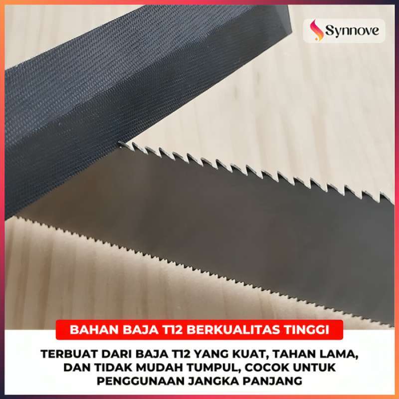 Promo Kikir Gergaji T12 Material Baja Kikir Besi Flat 6 Inch Kikir ...