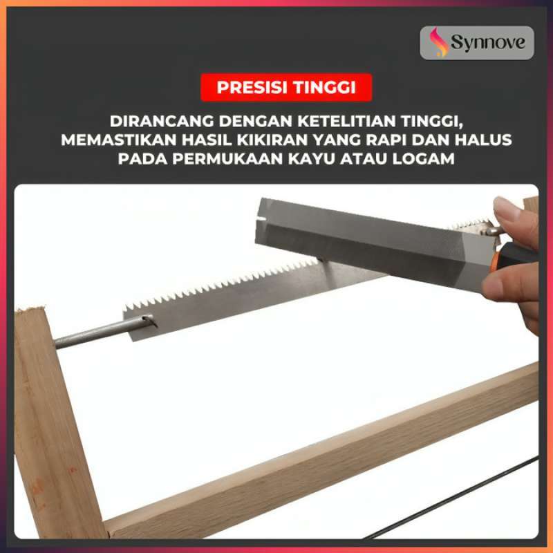 Promo Kikir Gergaji T12 Material Baja Kikir Besi Flat 6 Inch Kikir ...