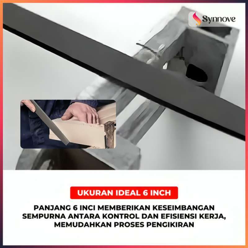 Promo Kikir Gergaji T12 Material Baja Kikir Besi Flat 6 Inch Kikir ...