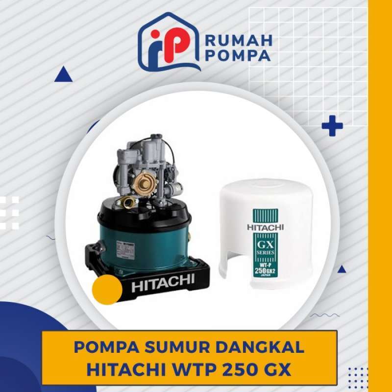 Jual Pompa Air Sumur Dangkal | Hitachi Wtp 250 Gx Di Seller Rumah Pompa ...