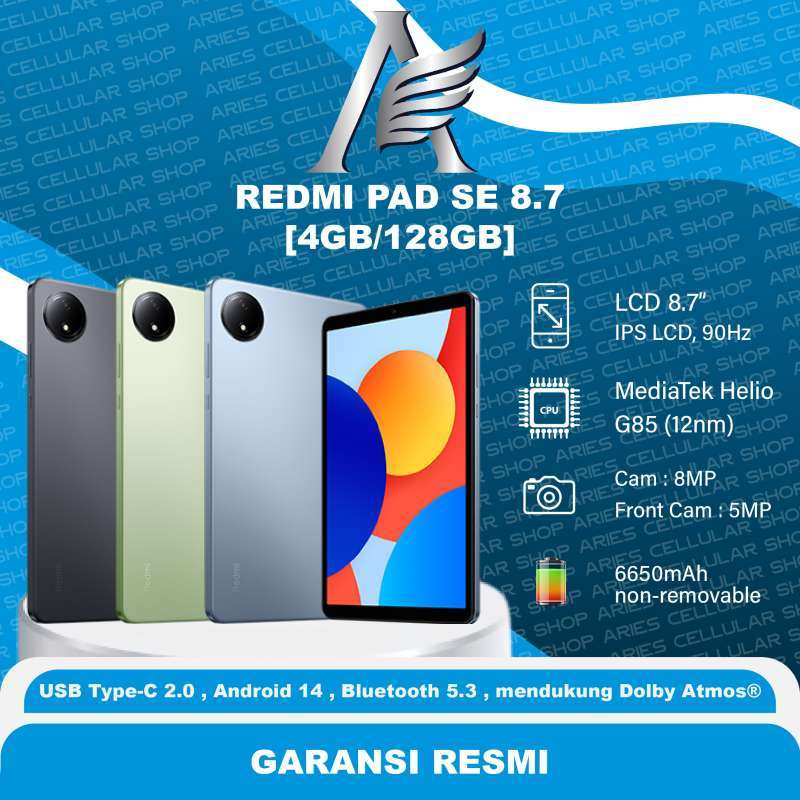 Redmi Pad SE Sim Card 🔥 Harga & Spesifikasi Terbaru November 2025