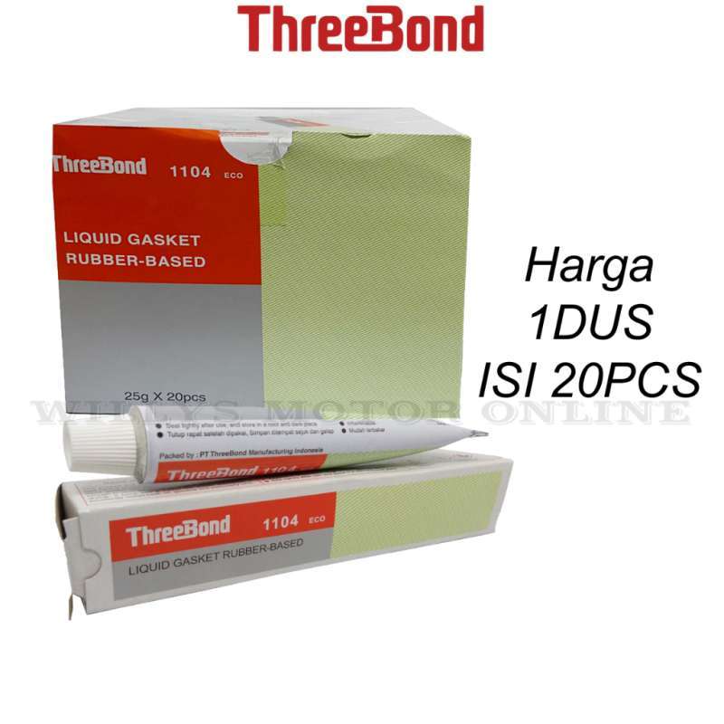 Jual Lem Threebond 1104 25gram 1dus Isi 20pcs / 1dus Lem Threebond ...
