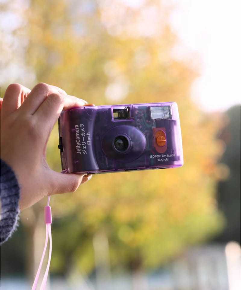 Jual Fujifilm Jelly Camera Flash Film Camera Iso 400 Transparan Kamera ...