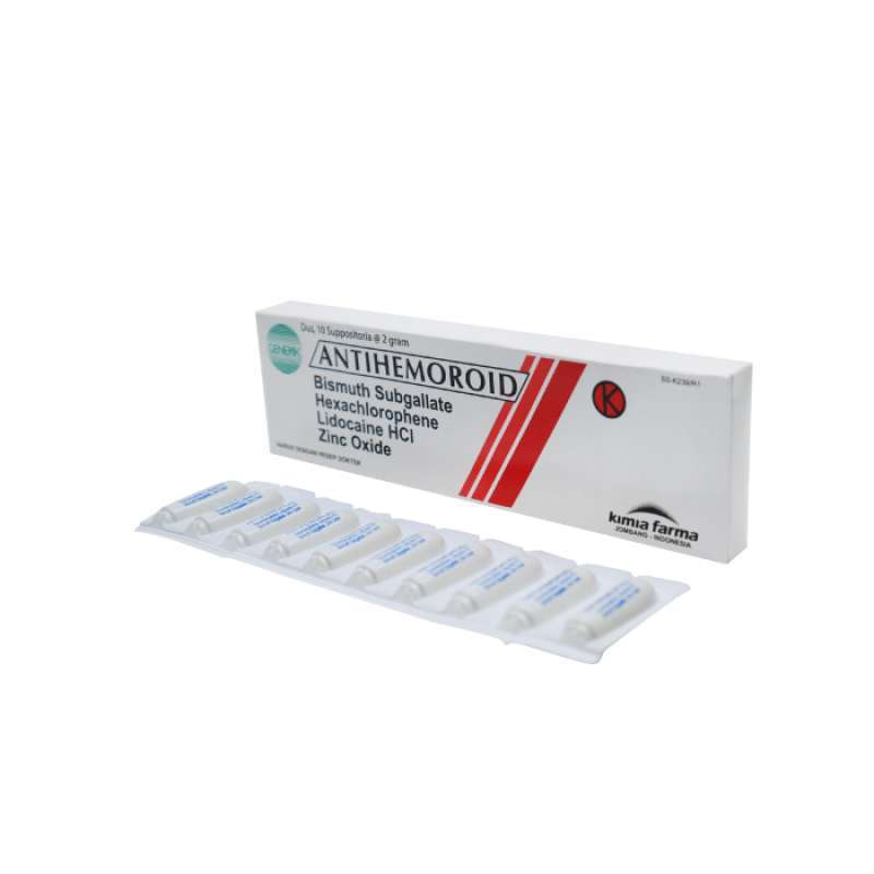 Jual Antihemoroid 2 Gr Suppositoria Kf Di Seller Farmaku Official Store ...
