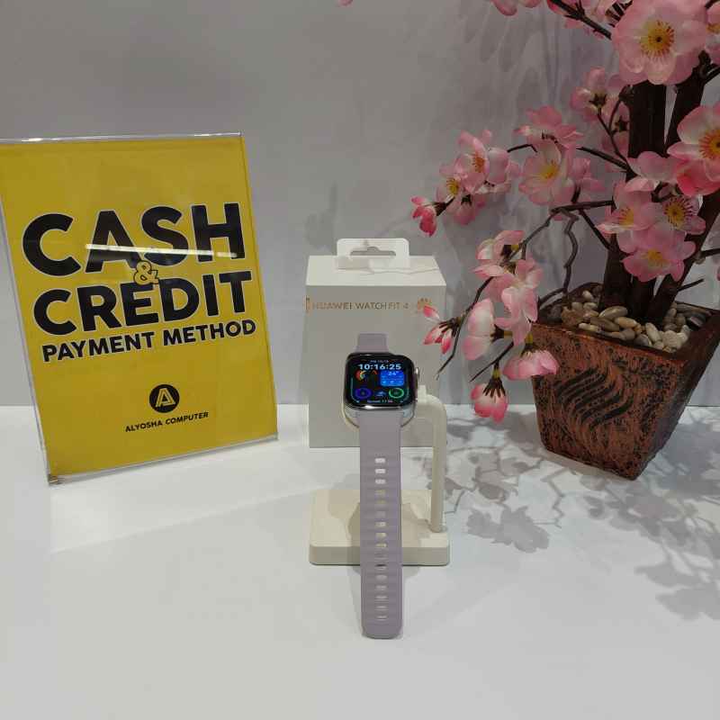 Jual HUAWEI Watch Fit 4 - Black Di Seller Alyosha Flagship Store ...