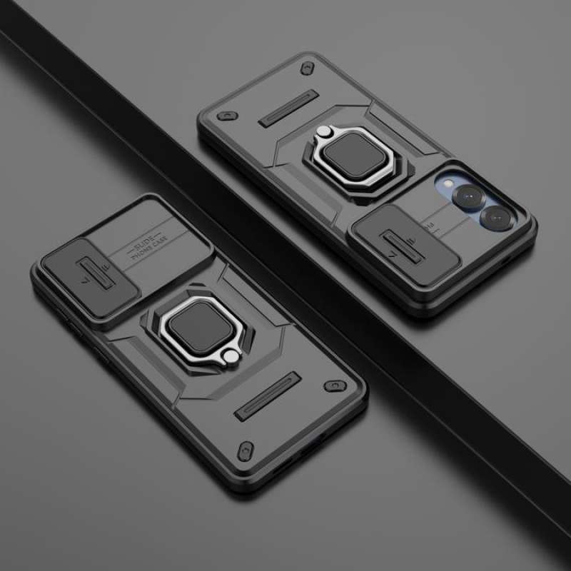 Promo Case For Samsung Galaxy S25 Edge 5g Warrior Series Lens Slide ...