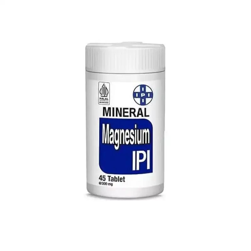Jual Mineral Magnesium Ipi Botol Isi 45 Tablet Di Seller Apotek Heka ...