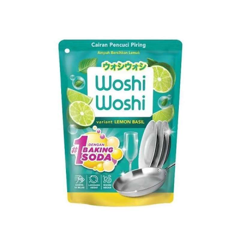 Jual Woshi Woshi Lemon Basil Pouch 1500 Ml Di Seller Hypermart Flagship ...