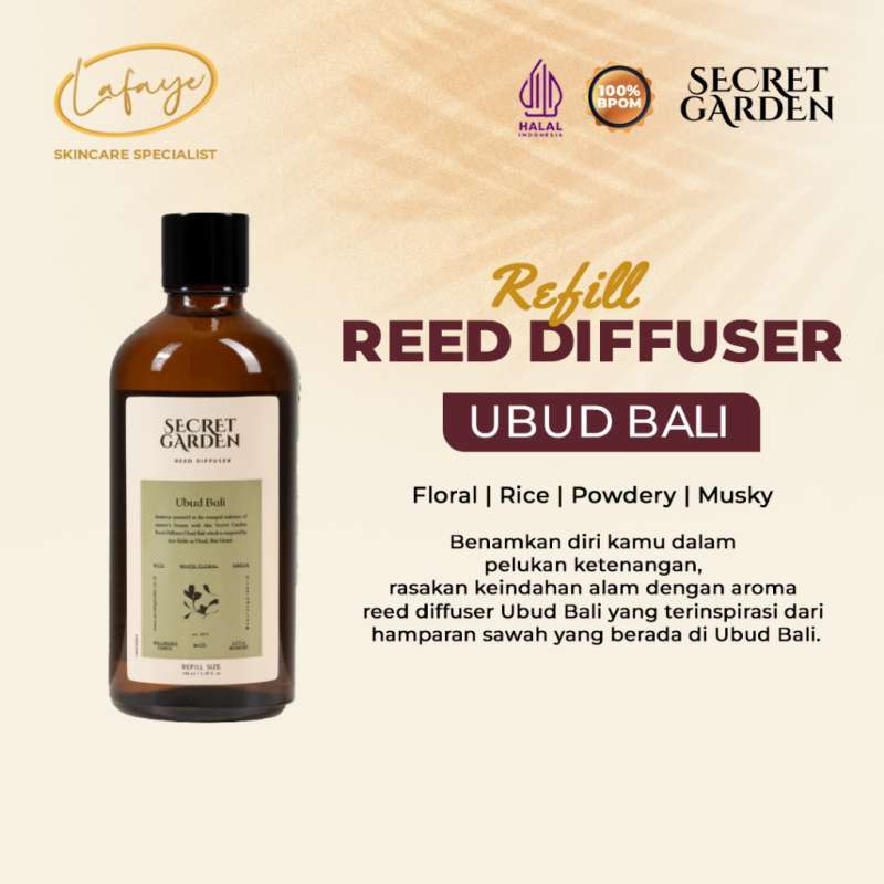 Promo Secret Garden Refill 100ml Reed Diffuser | Isi Ulang Pewangi ...