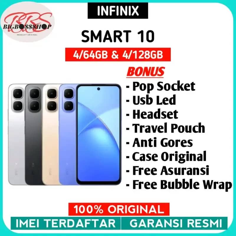 Infinix 10 4 64 🔥 Harga & Spesifikasi Terbaru Mei 2026