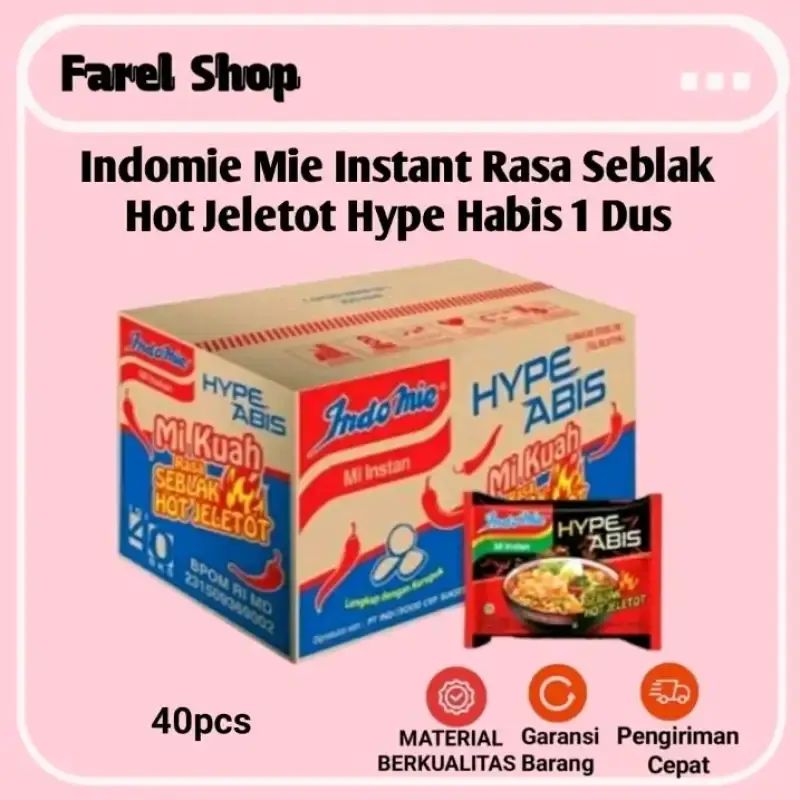 Indomie Hype Abis Seblak Jeletot 1 Dus Gratis Ongkir 🔥 Harga Murah Mei 2026