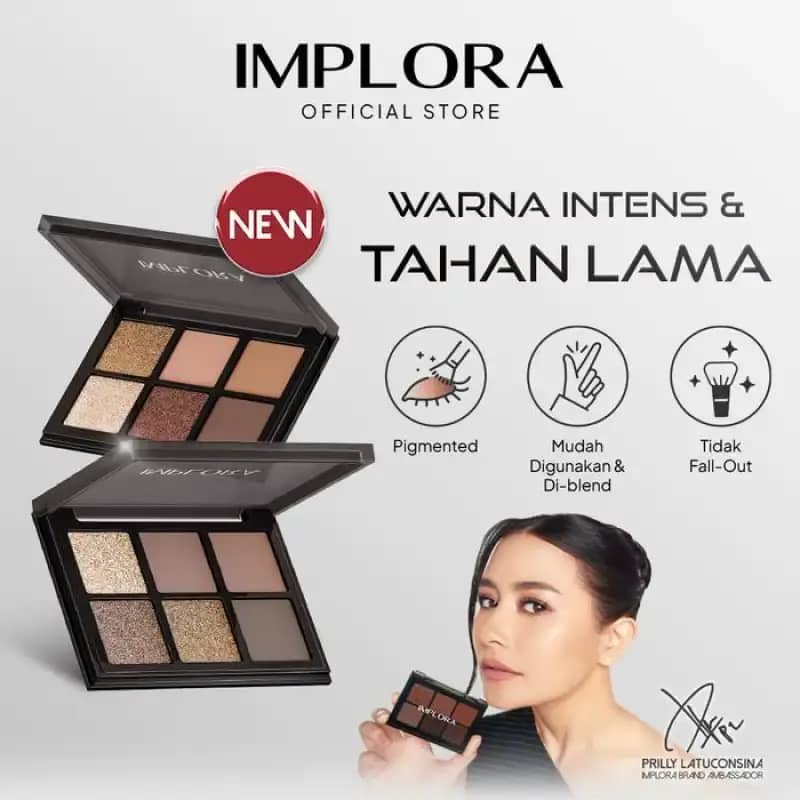 Promo [implora] Urban Eyeshadow Palette - Afterglam Diskon 22% Di ...
