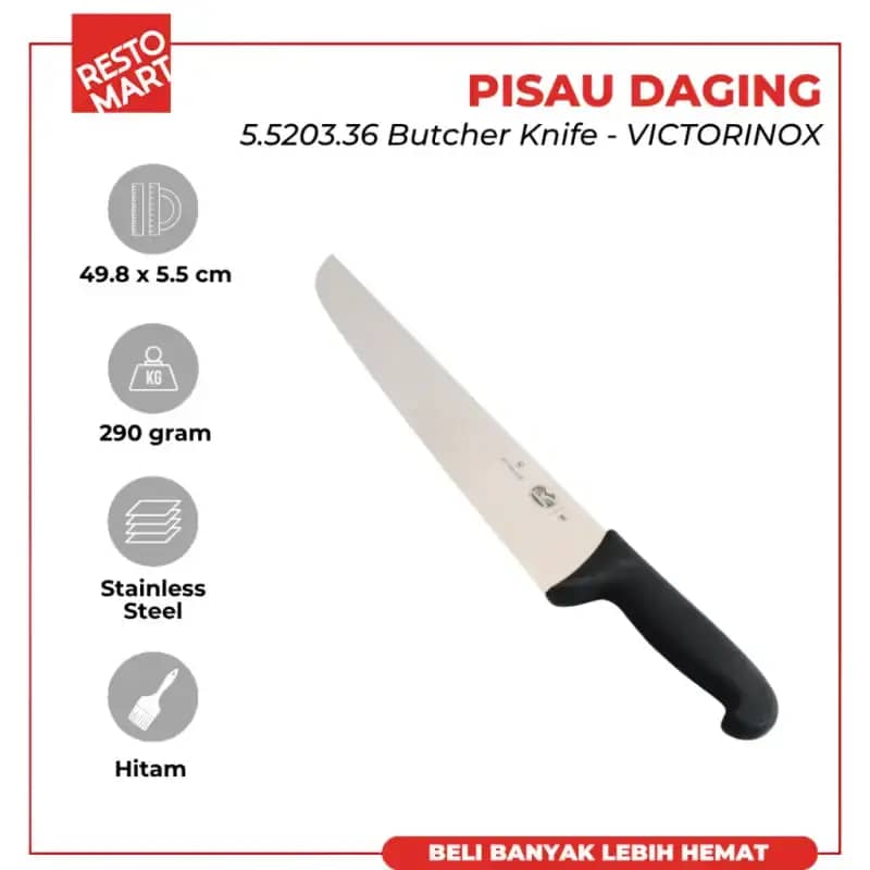 Jual Butcher Knife Victorinox 💯 Harga Murah & Kualitas Terbaik Juni 2026