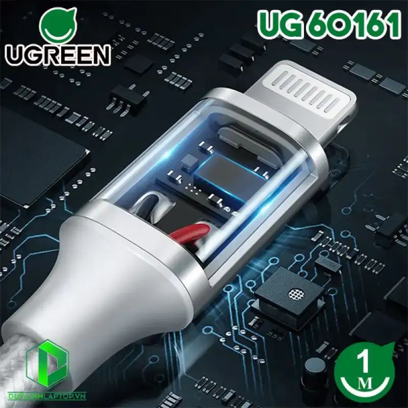 Jual Ugreen 60161 Kabel Data USB A To Lightning Nylon 1m Silver ...