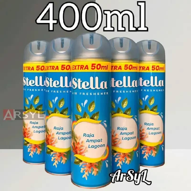 Jual Stella Air Freshener Pengharum Ruangan 400ml - Raja Ampat Lagoon ...