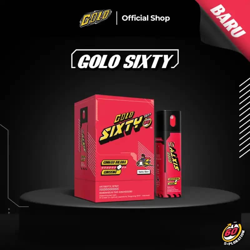 Jual Golo Sixty Spray 10ml Cocoa Di Seller Golo Flagship Store - Poris ...