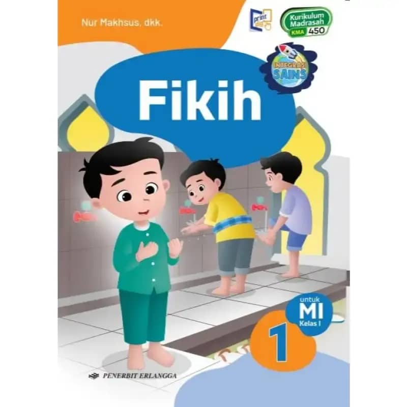 Jual [erlangga Official] Fikih Mi Kelas 1 2 4 5 Kurikulum Madrasah Kma 450 - Kelas 5 Di Seller ...
