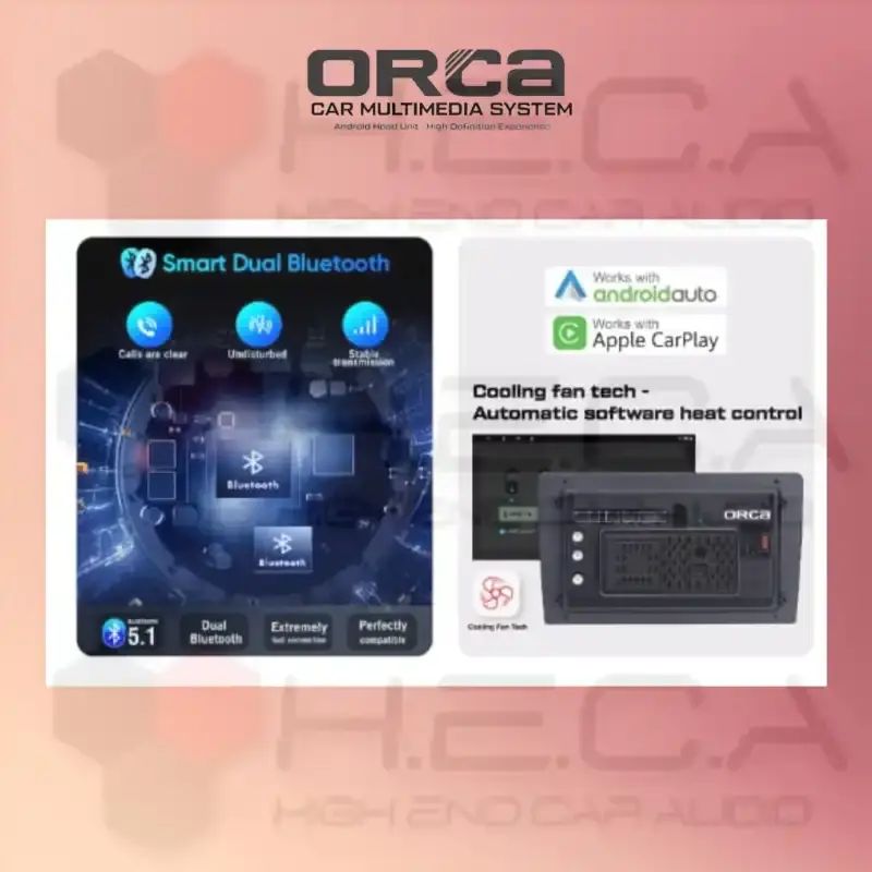 Jual Orca Pro+ G3 Android 10 6/128 GB Sim Card Nfc Head Unit Tape Mobil ...