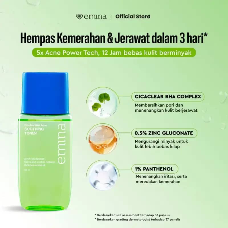 Toner Emina Lengkap Harga Terbaru Mei 2026