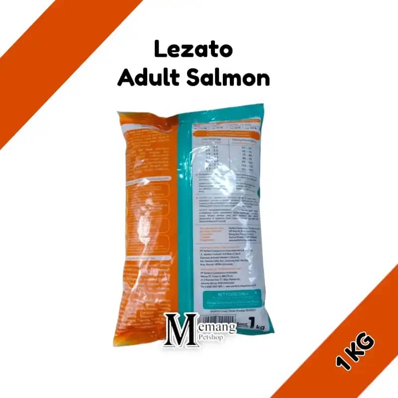 Jual Lezato Adult Salmon 1kg Kiloan - Makanan Kucing - Cat Food Di ...