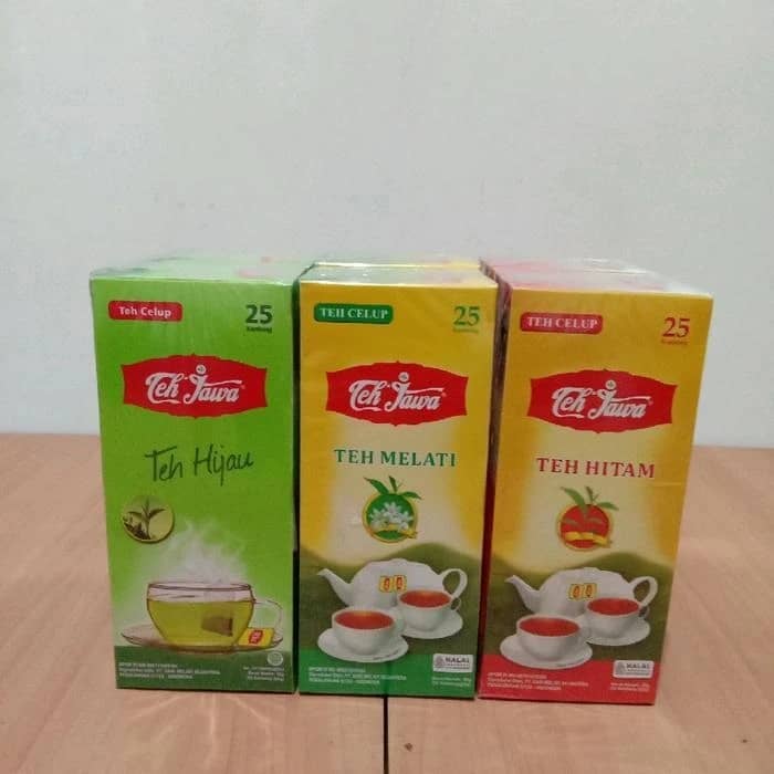 Jual Teh Celup / Tea Bag Jawa 25 X 2 Gram Amplop, Celup Varian Black ...