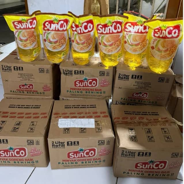 Promo Minyak Goreng Sunco 2 Liter 1 Dus (6 Pcs) Diskon 19% Di Seller ...