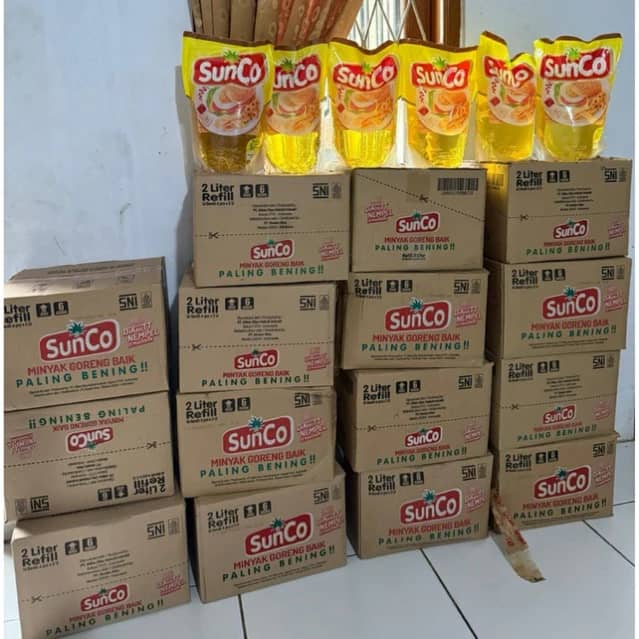 Promo Minyak Goreng Sunco 2 Liter 1 Dus (6 Pcs) Diskon 19% Di Seller ...