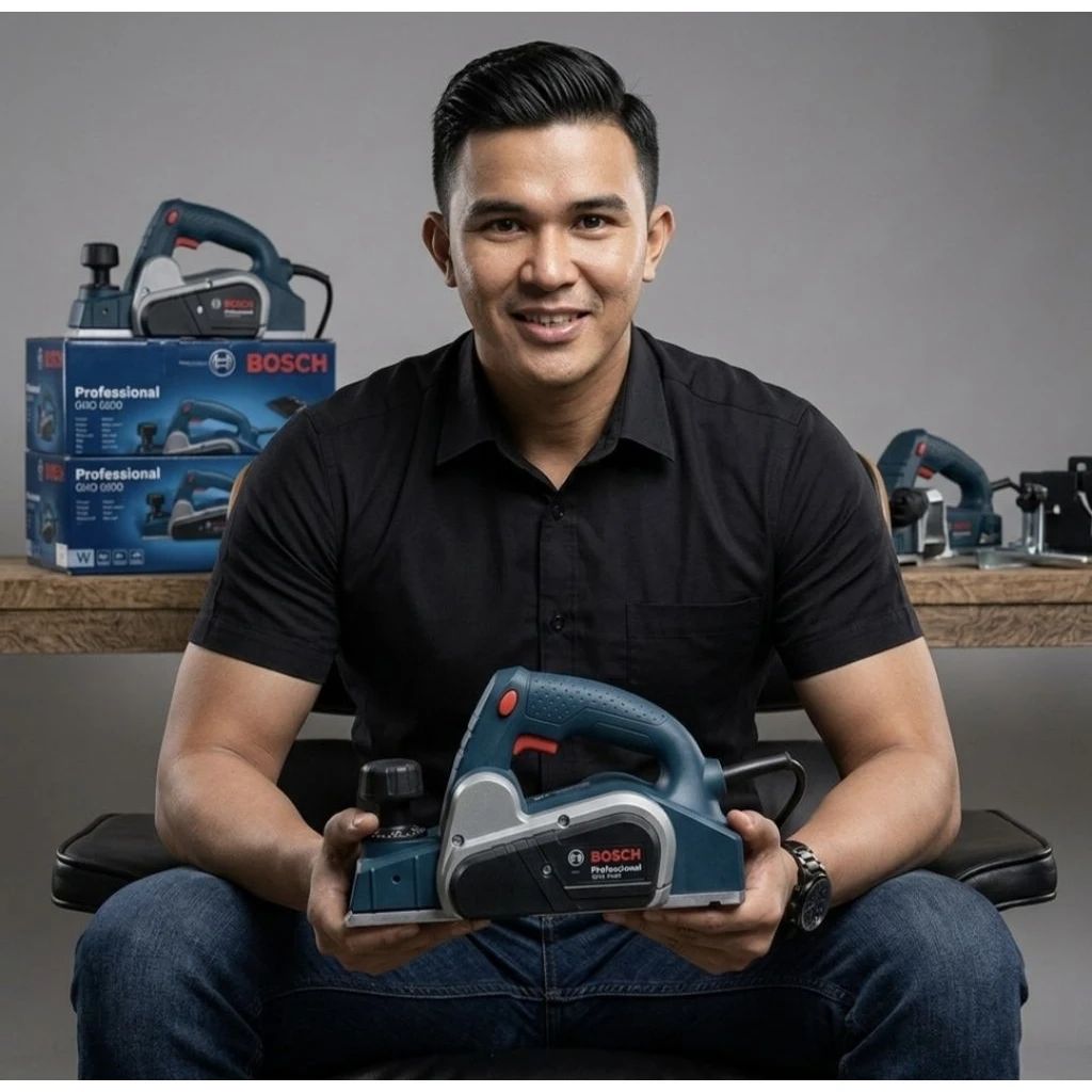 Jual Mesin Serut Kayu Bosch Gho 6500 Dengan Motor 650w, Aliran Udara ...