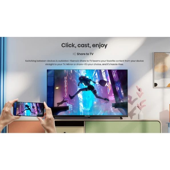 Jual Hisense Led Smart Tv Qled Hd 32q5s Vidaa Tv 32 Inch Di Seller Remi ...