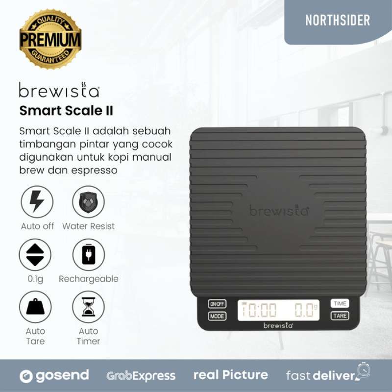 Promo Brewista Smart Scale Ii Scale Timer - Timbangan Kopi Digital ...