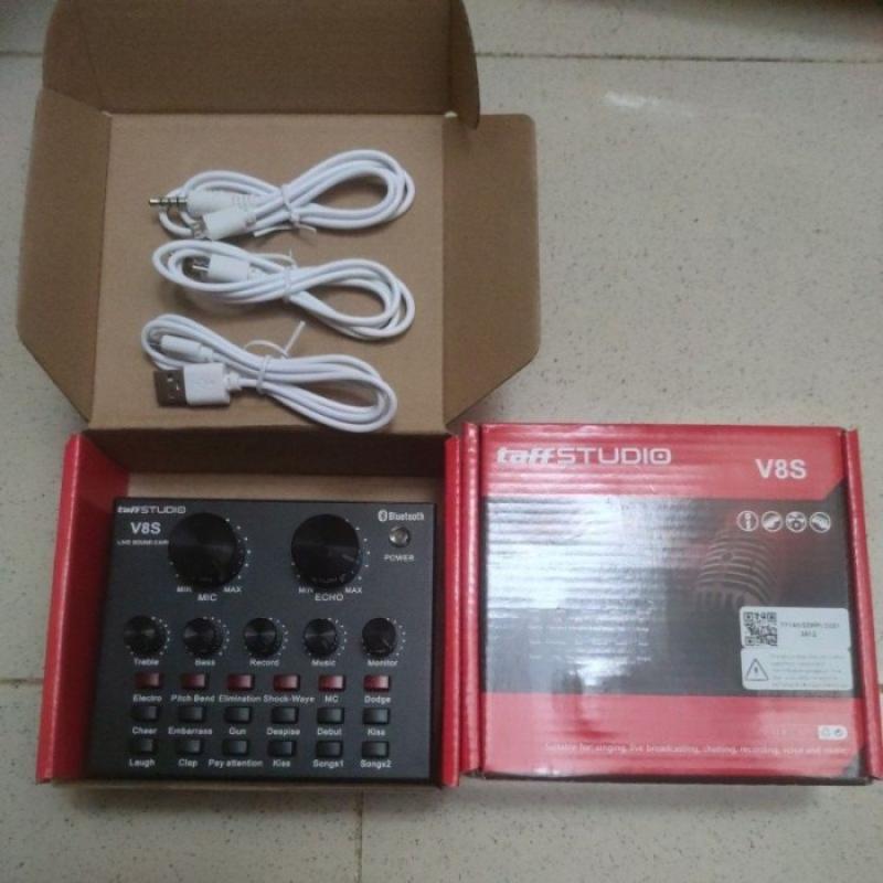 Jual Taffstudio V8 & V8s, V8u Bluetooth Sound Effect Audio External Di Seller Cullen Darrel ...