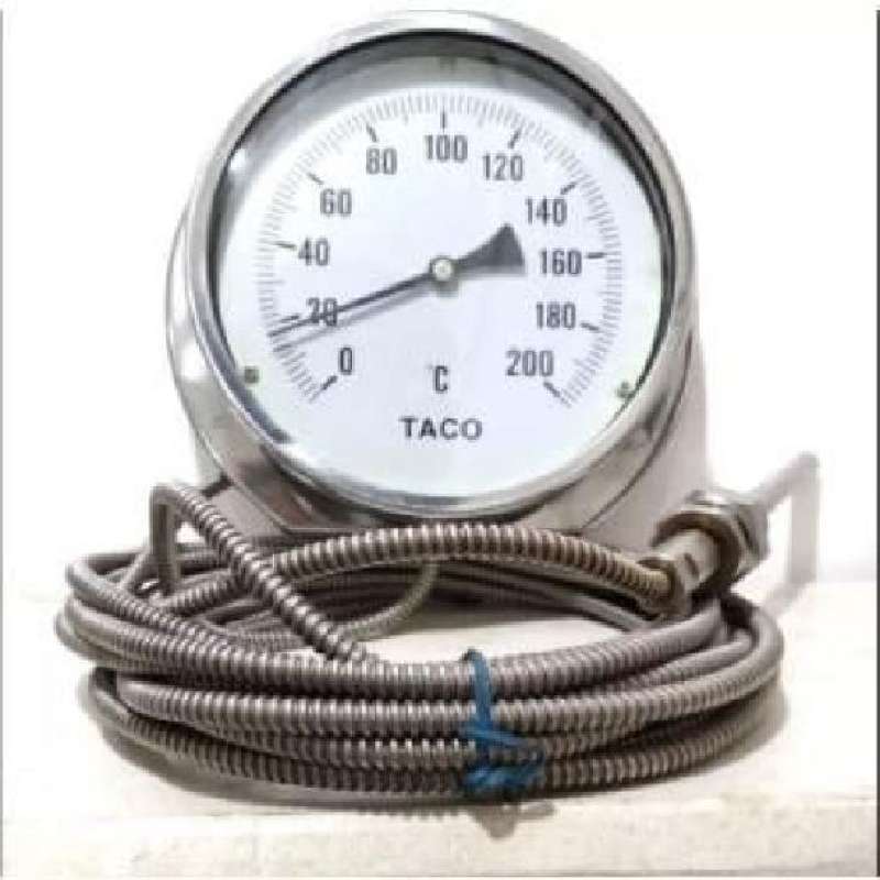Jual Thermometer Kabel Kapiler 6 x 6 m 200Â°C - Capillary Thermometer ...
