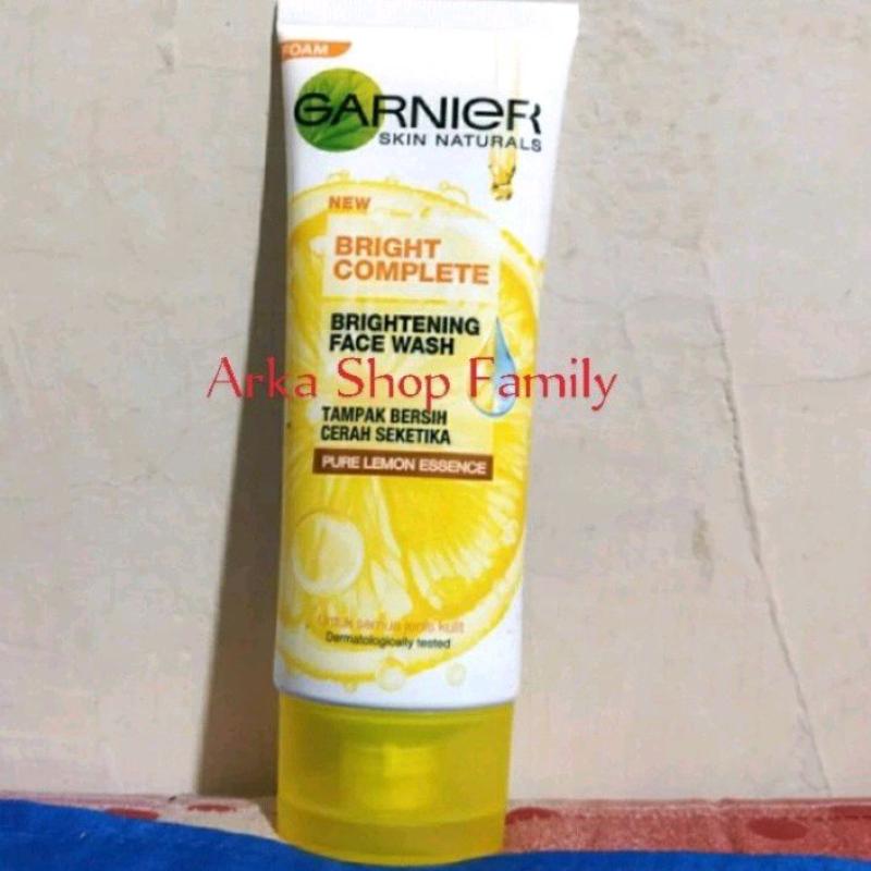 Jual Garnier Bright Complete White Speed Foam 100ml Di Seller Arka Shop ...
