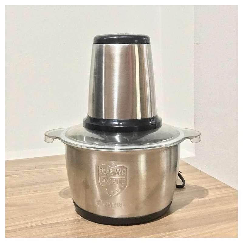 Jual Penggiling Daging Sebaguna Blender Chopper Stainlees Steel - 3 L ...