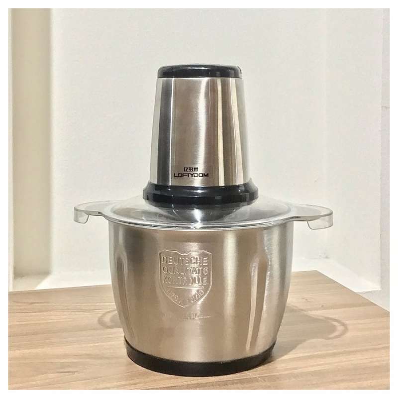 Jual Penggiling Daging Sebaguna Blender Chopper Stainlees Steel - 3 L ...