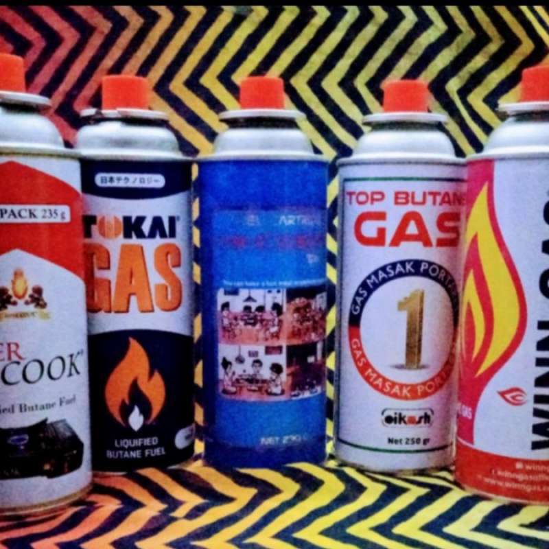 Jual Gas Tabung Botol Kecil Portable Refill Di Seller Hallin Store ...