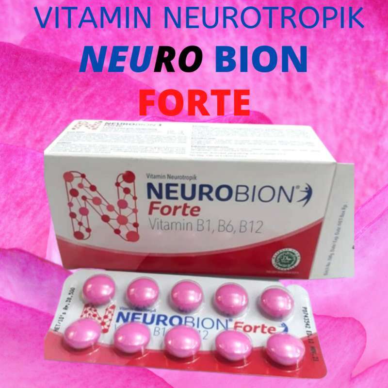 Jual Neurobion Forte Pink Vitamin Sistem Saraf Neurotropik Obat Pegel ...