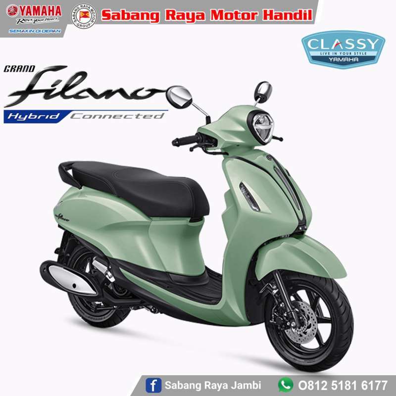 Jual Yamaha Grand Filano Hybrid - Neo Version Sepeda Motor [otr Jambi ...