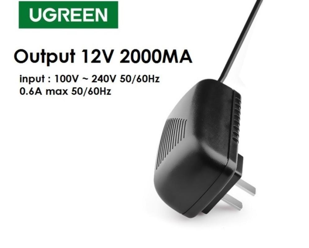 Promo Ugreen Adaptor Ac Ke Dc 12v 2a Konektor 5.5mm X 2.1mm Diskon 23% ...
