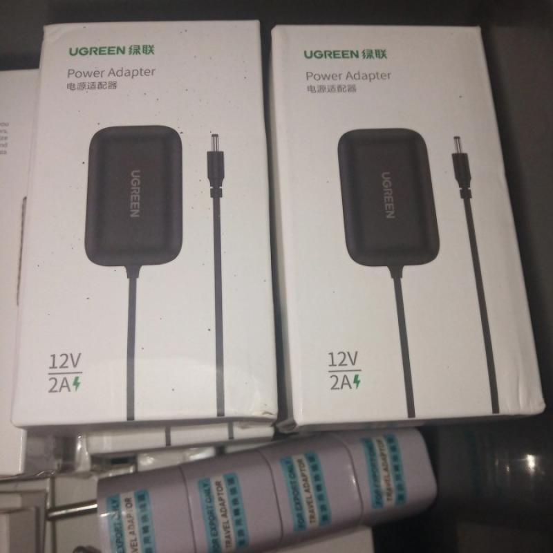 Promo Ugreen Adaptor Ac Ke Dc 12v 2a Konektor 5.5mm X 2.1mm Diskon 23% ...