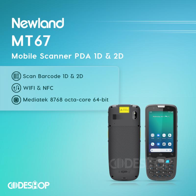 Jual Mobile Scanner Pda Newland Mt67 Android Barcode Scanner Di Seller Toko Kasir Official ...