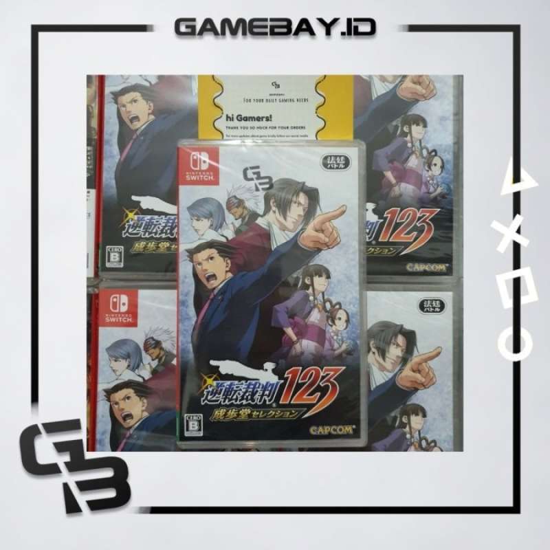 Jual Nintendo Switch Phoenix Wright Ace Attorney Trilogy Gyakuten ...